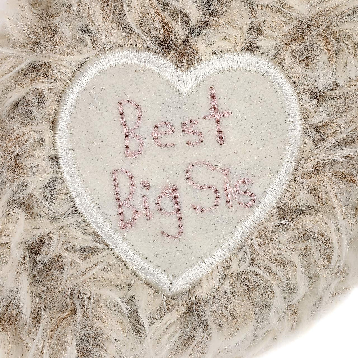 DEMDACO Big Sister Puppy Soft Brown 13 inch Plush Material Stuffed Animal Figure Toy