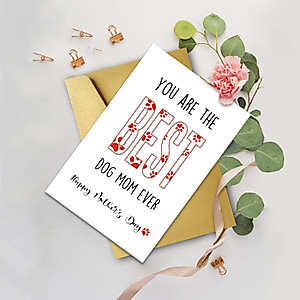 Card for Mom Mother's Day Card, Funny Birthday Greeting Card for Mommy Mama, Original Rude Punch Her Face Humor Card for Mother