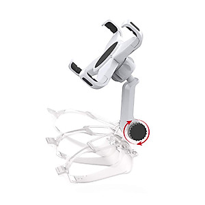 OSTENT Adjustable Convenient Mobile Phone Bracket Handle Clamp Holder Stand Mount Clip for Sony PS5 DualSense Wireless Controller