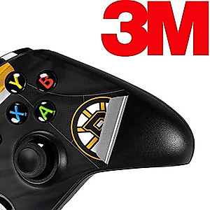 Skinit Decal Gaming Skin compatible with Xbox One S Controller - Officially Licensed NHL Boston Bruins Home Jersey Design
