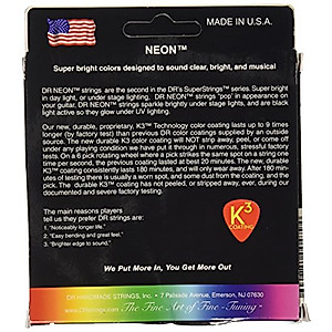 DR Strings HI-DEF NEON Acoustic Guitar Strings (NMCA-11)