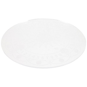 OSALADI 2pcs Pendulum Dashboard Metaphysical Message Board Dowsing Divination Board Portable Divination Board Divination Accessory Crystals for Crafts Pendulum Board Acrylic Skeleton Tool