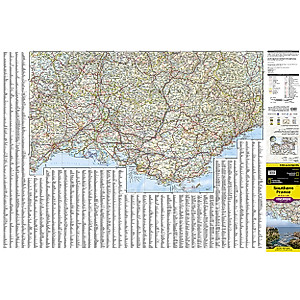 Southern France Map (National Geographic Adventure Map, 3314)