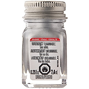 Testors 1146TT Enamel Paint Testor, Metallic Silver, 1/4-Ounce