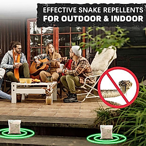 Snake Repellent for Yard Powerful, Keep Snake Away Repellent for Outdoors,Snake Deterrent for Yard,Snake Repellent for Outdoors Pet Safe,Effectively Snake Repellant Outdoor and Home-8P