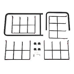 LUOSHALIYA 20 Layers Wire Art Drying Rack, Stackable Metal Stainless Steel Art Rack Power Coated with Pulleys, Flexible Shelves Mobile Cart for Painting Craft Artwork Canvas Storage