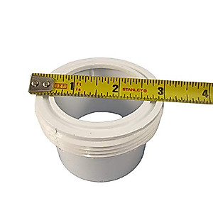 Hot Tub Spa 2" Slip X 2" Heater Union & Gasket 3" O.D.