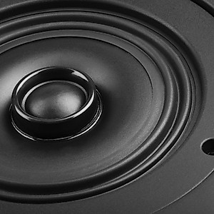 OSD Black 6.5" Super Shallow Mount Weather-Resistant in-Ceiling Speaker Pair - BK-R62SS