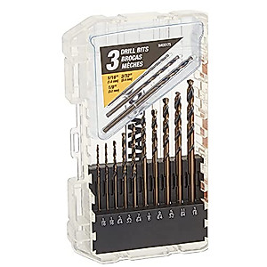 DEWALT Black Oxide Drill Bit Set, 20-Piece (DW1177) (Black & Gold)