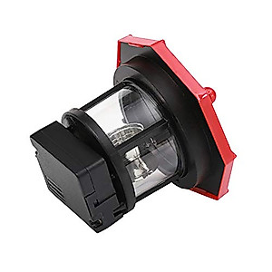 WDFS Solar Powered Lighthouse,Solar LED Rotating Lighthouse,Rotating Outdoor Waterproof LED Solar Light Tower Decorative for Garden Lawn Patio Yard