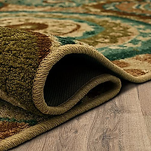 Mohawk Home Forest Suzani Area Rugs, 2 ft x 5 ft, Multi Color