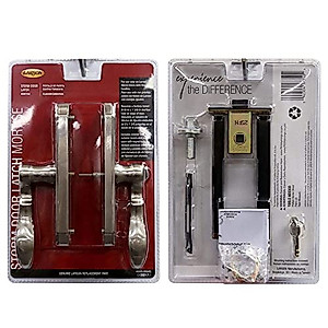Larson Certified Storm Door M2 Mortise Handle Set (Brushed Nickel)
