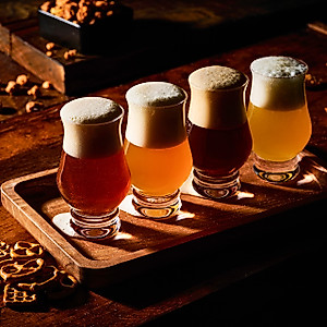 Set of 2 Whiskey Glasses with PRESENTATION storage GIFT BOX, 8oz Old Fashioned Drinking Glasses, Clear Bar Shot Glasses, Brandy Snifter Whisky Glass for Scotch Bourbon Liquor Tequila Gin Tonic Vodka