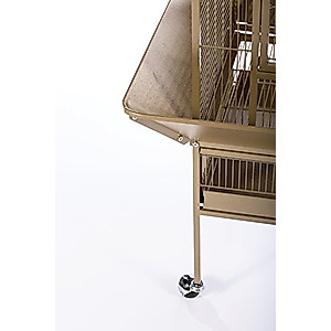 Prevue Pet Products 3351COCO Park Plaza Bird Cage, Coco Brown,Small