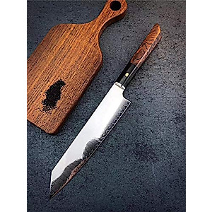 MASALONG 13inch VG10 Damascus Steel Chef Japanese Kitchen Knife 8inch Blade Knives Cooking knife (Kitchen8)