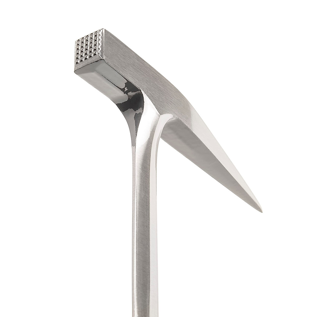 ESTWING Rock Pick - 13 oz Geology Hammer with Milled Face & Shock Reduction Grip - E3-13PM