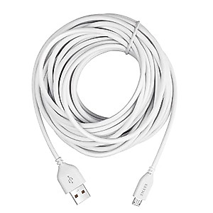 Smays Charger Cable Replacement for Motorola, Owlet, Infant Optics Baby Monitor - Micro USB Charging Cord 13 ft