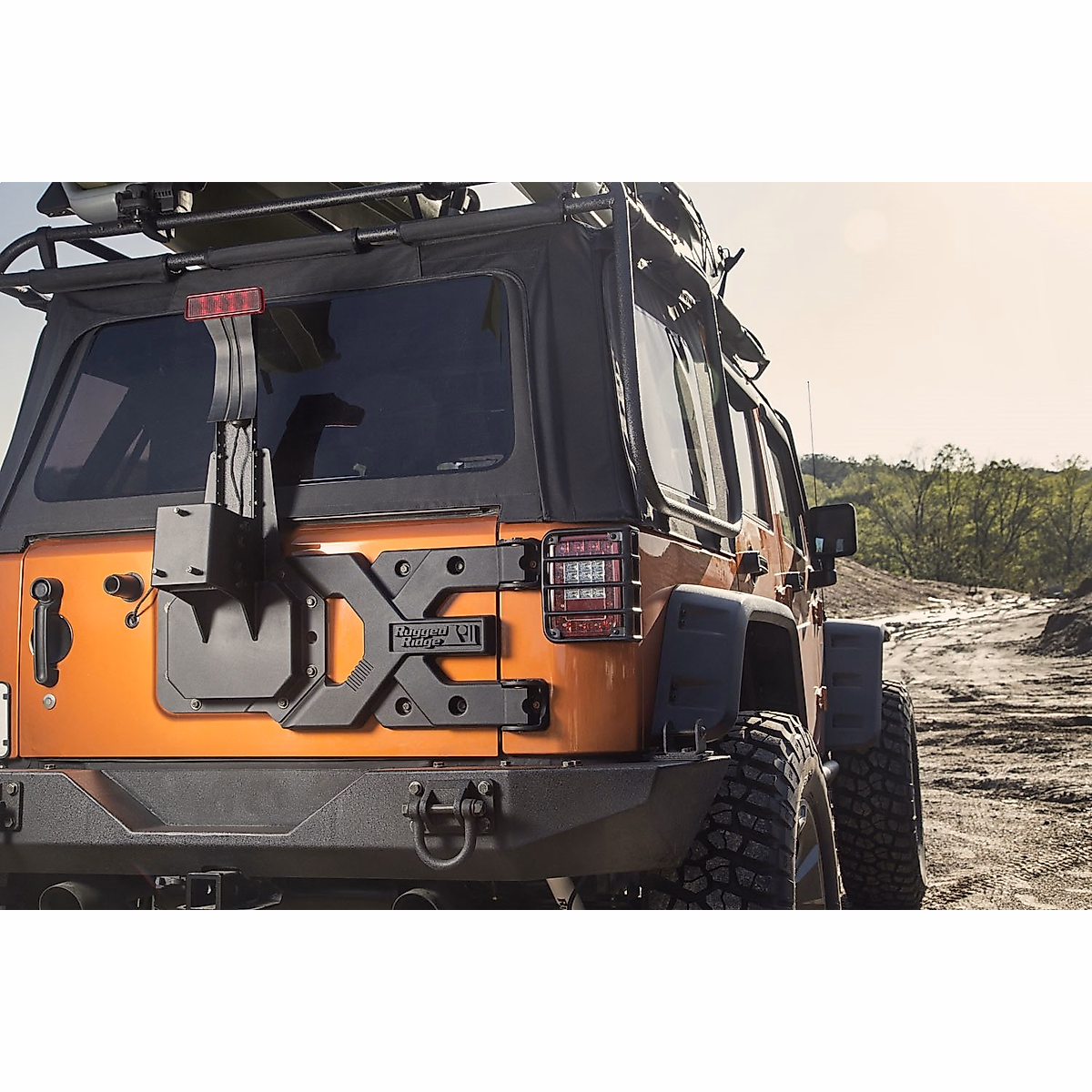 Rugged Ridge | HD Tire Carrier Kit | 11546.50 | Fits 2007-2018 Jeep Wrangler JK
