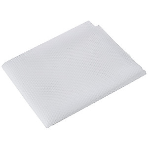 Annie Mesh Fabric Lightweight 18"x 54" White, 18" by 54"