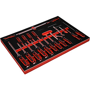 KS Tools Performance Plus 811.1019 Tool Set 19 Pieces Screwdriver and Hook
