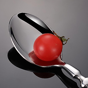 Aimilan 72 Piece Modern Flatware Set with Steak Knives, 18/10 Stainless Steel Silverware Set for 12, Cutlery Set Include Fork Knife Spoon, Mirror Polished, Dishwasher Safe (72 Pcs Service for 12)