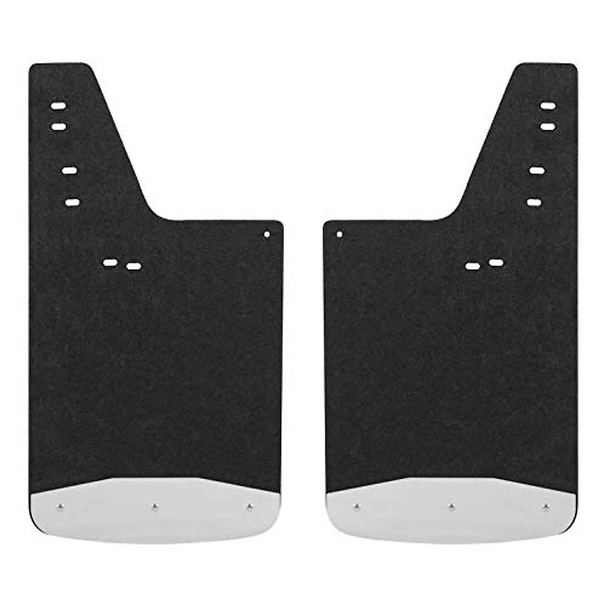 LUVERNE 251123 Front or Rear 12-Inch x 23-Inch Textured Rubber Mud Guards, Select Ford F-250, F-350, F-450, F-550 Super Duty