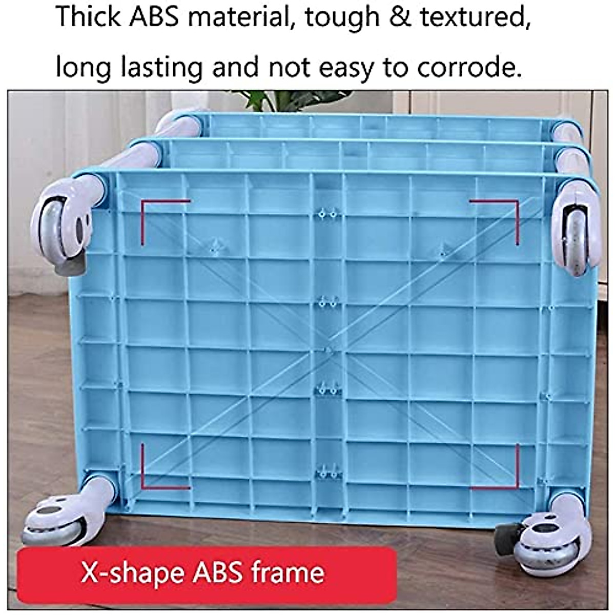 Cart Trolley, Lab Clinic Serving Cart Trolley Trolley On Wheels Portable Medical Utility Cart with Drawers & Dirt Bucket, 3 Tier Beauty Salon Equipment Rolling Trolley On Wheel, 220-330lbs Load Capaci