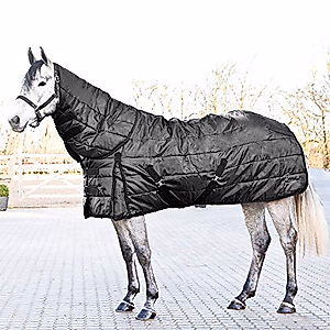 Horze Nevada Medium Weight Stable Blanket 200g - Black - 69 in