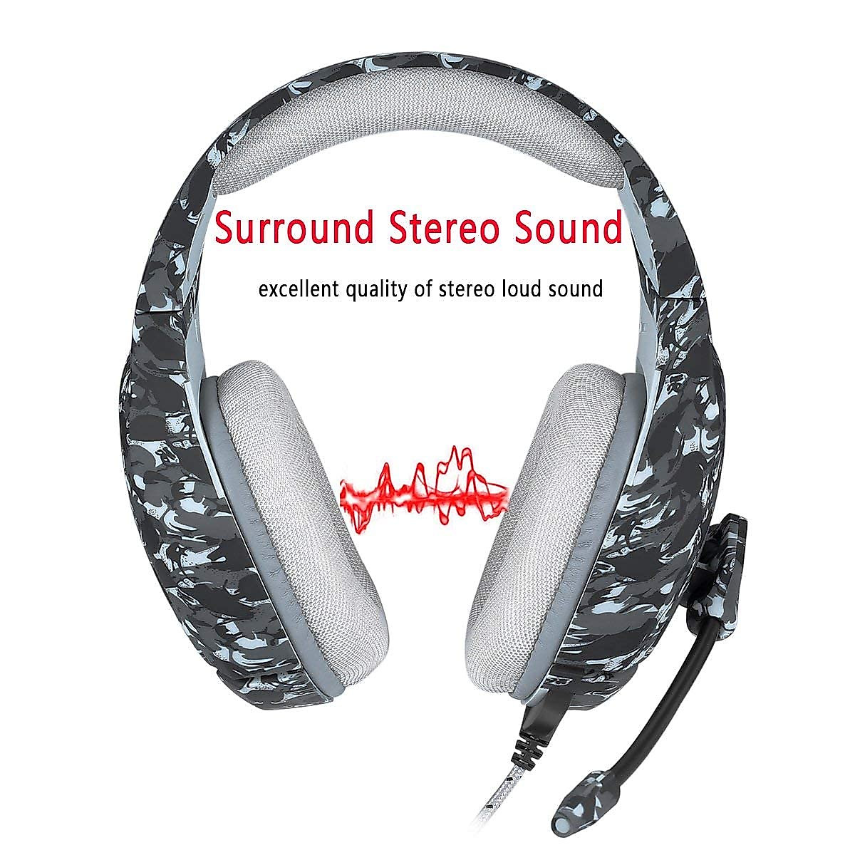 AIGEL PS4 Gaming Headset with Mic for PC