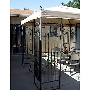 Garden Winds Spears Finial Gazebo Replacement Canopy Top Cover - RipLock 500