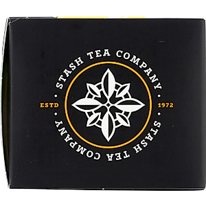 Stash Chamomile Herbal Tea, Caffeine Free, 20 Tea Bags Per Box