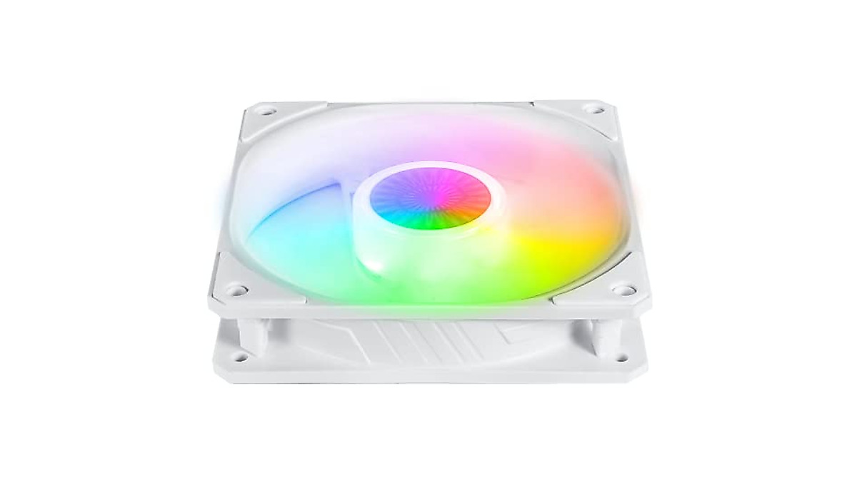 Cooler Master SickleFlow 120 V2 ARGB White Fan - Customizable Lighting