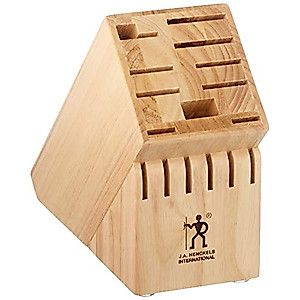 HENCKELS Fine Edge Pro Knife Block Set, 15-pc, Light Brown