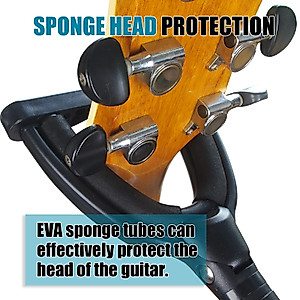 GLEAM Guitar Stand - Universal Guitar Rack for Electric, Acoustic Guitar and Bass