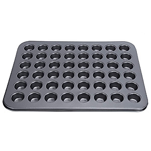 Cupcake Pan, 48‑Cup Non‑Stick Mini Round Cupcake Pan Tray Baking Mould Bakeware Cooking Accessory