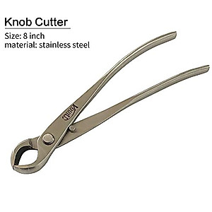 Vouiu 4-Piece Bonsai Tool Set,Concave Cutter,Knob Cutter,Trunk Splitter,Bonsai Scissors