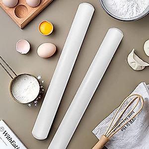 DOERDO Fondant Rolling Pin Non-Stick Dough Pastry Roller Baking Decorating Tools Kitchen Utensils for Fondant, Pie Crust, Cookie, Pastry