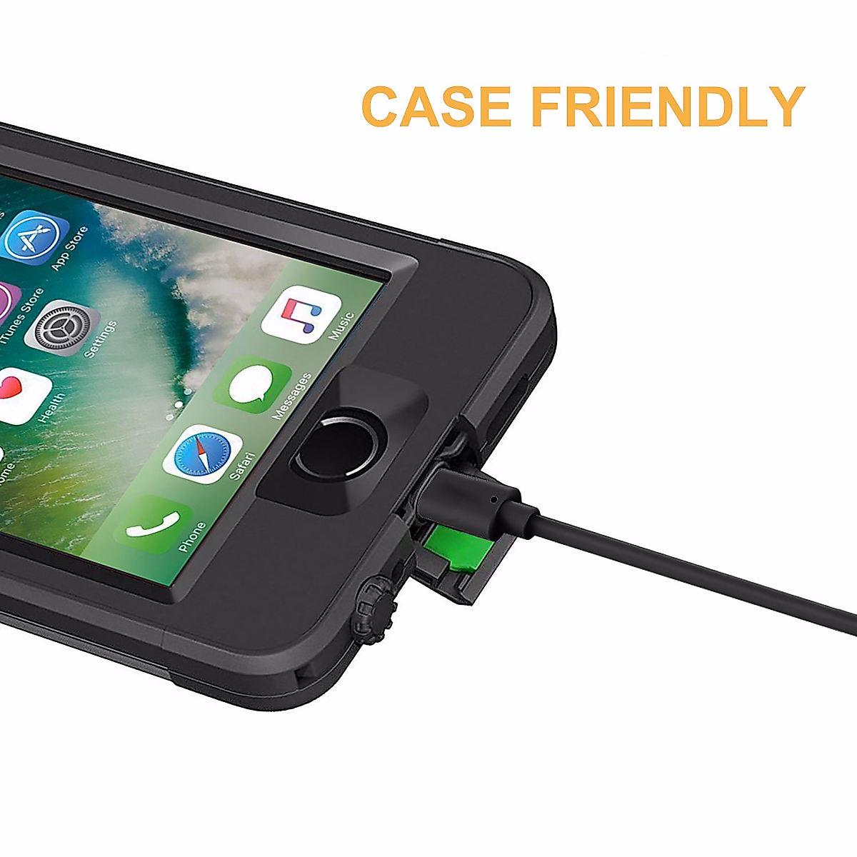 Marchpower Charger Cable iPhone 3Pack 6FT Lightning Cord USB Cable Fast Charging Cord MFi Certified iPad (2020) iPhone 13 12 11 Pro Max XR Xs X 8 Plus 7 Plus 6S 5S SE iPad Pro Air iPod Touch Black