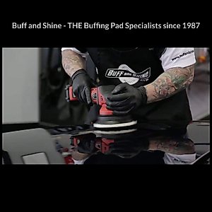 Buff and Shine URO-Fiber Microfiber Pad for Car Compounding, Cutting, Buffing, Waxing, and Polishing - Compatible with Long-Throw, High-Action, Dual-Action, and Random Orbital Polisher - 3 in (2 Pad)