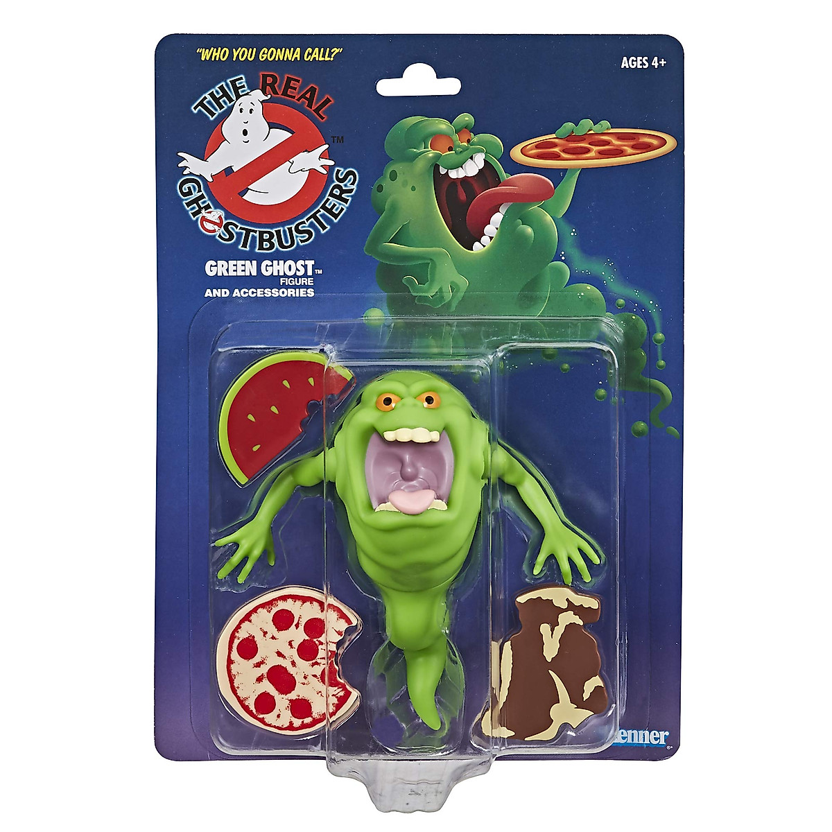 Ghostbusters Kenner Classics Green Ghost Slimer Retro Action Figure Toy with Accessories Great Gift for Collectors and Fans, NA