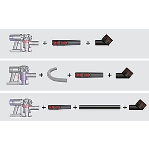 Vacuum Attachments Kit for Dyson V15 V12 V11 V10 V7 V8, Upgrade Your Cleaning Game with Our Flexible Extension Hose & Vacuum Attachments