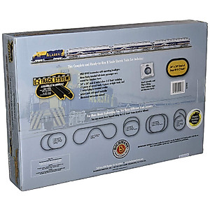 Bachmann Trains - McKinley Explorer Ready To Run Electric Passenger Train Set - N Scale , Navy