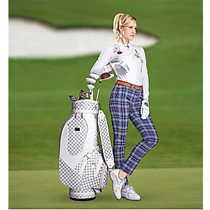 PGM Waterproof Spikeless Golf Shoes for Women Gold