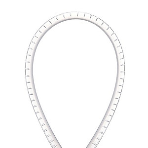 Panduit GEE36F-C Slotted Grommet Edging, Natural (100-Foot)