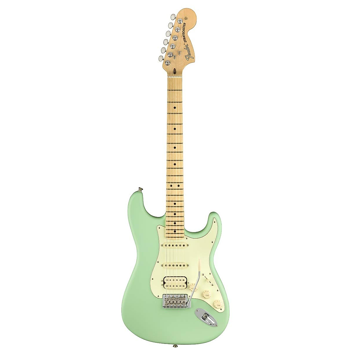 Fender American Performer Stratocaster HSS - Satin Seafoam Green with Maple Fingerboard