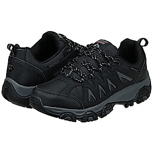 SKECHERS Mens Terrabite Black/Charcoal 9 EE - Wide