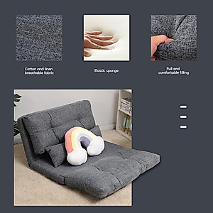 FIVFNGC Living Room Comfortable Modern Sofa Bed/Foldable Bed,House to Live in Bedroom Couch, Small Space Pull-Out Loveseat Sofa