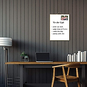 TSJ OFFICE Small White Board - 16" X 12" Portable Gold Aluminum Framed Whiteboard, Magnetic Dry Erase Board with a Handle, to Do List Notepad for Office, Home, School