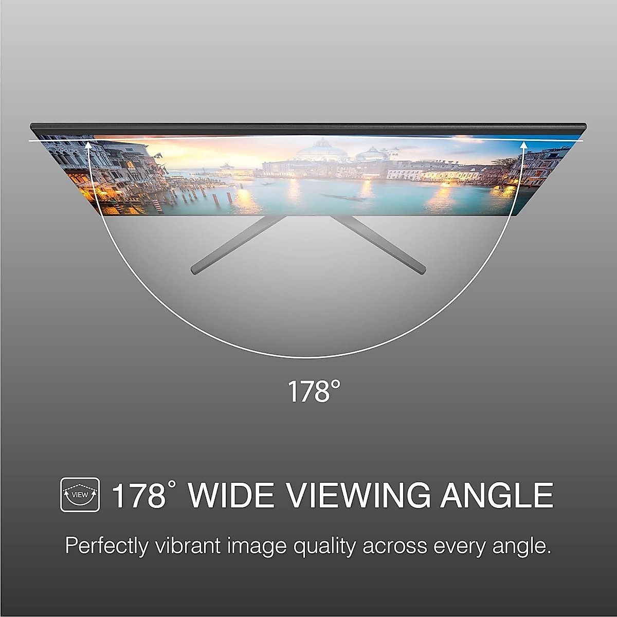 Packard Bell airFrame 21" FHD Monitor, 1920x1080, Ultrawide, VESA Mount, Tilt Adjust, HDMI/VGA, Slim Bezel, for Home, Office, and Light Gaming - 2 Pack