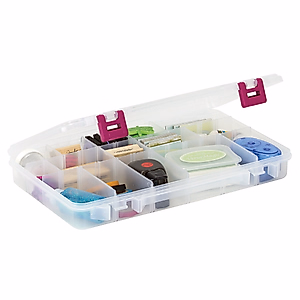 Creative Options 2-3750-77 Pro-Latch Utility Organizer with 3 to 28 Adjustable Compartments, Large